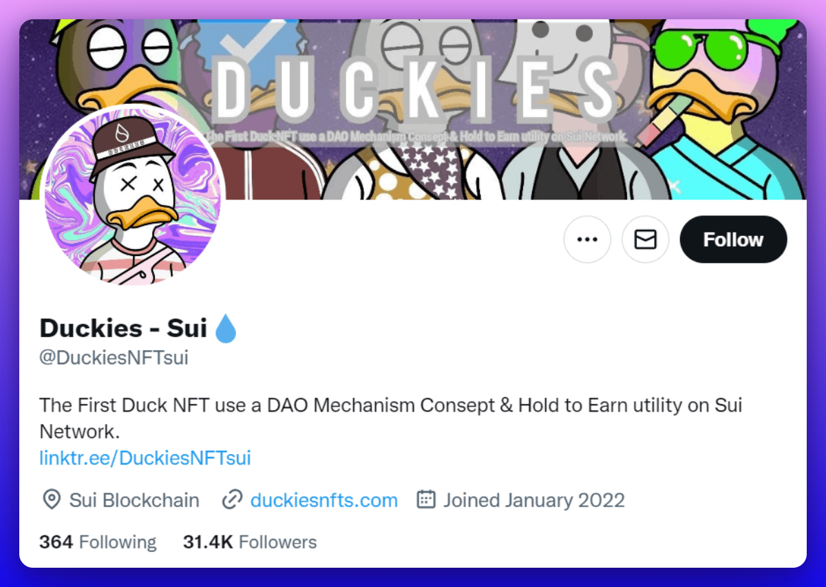 Top 10 NFT Projects On Sui Blockchain (Part 2)