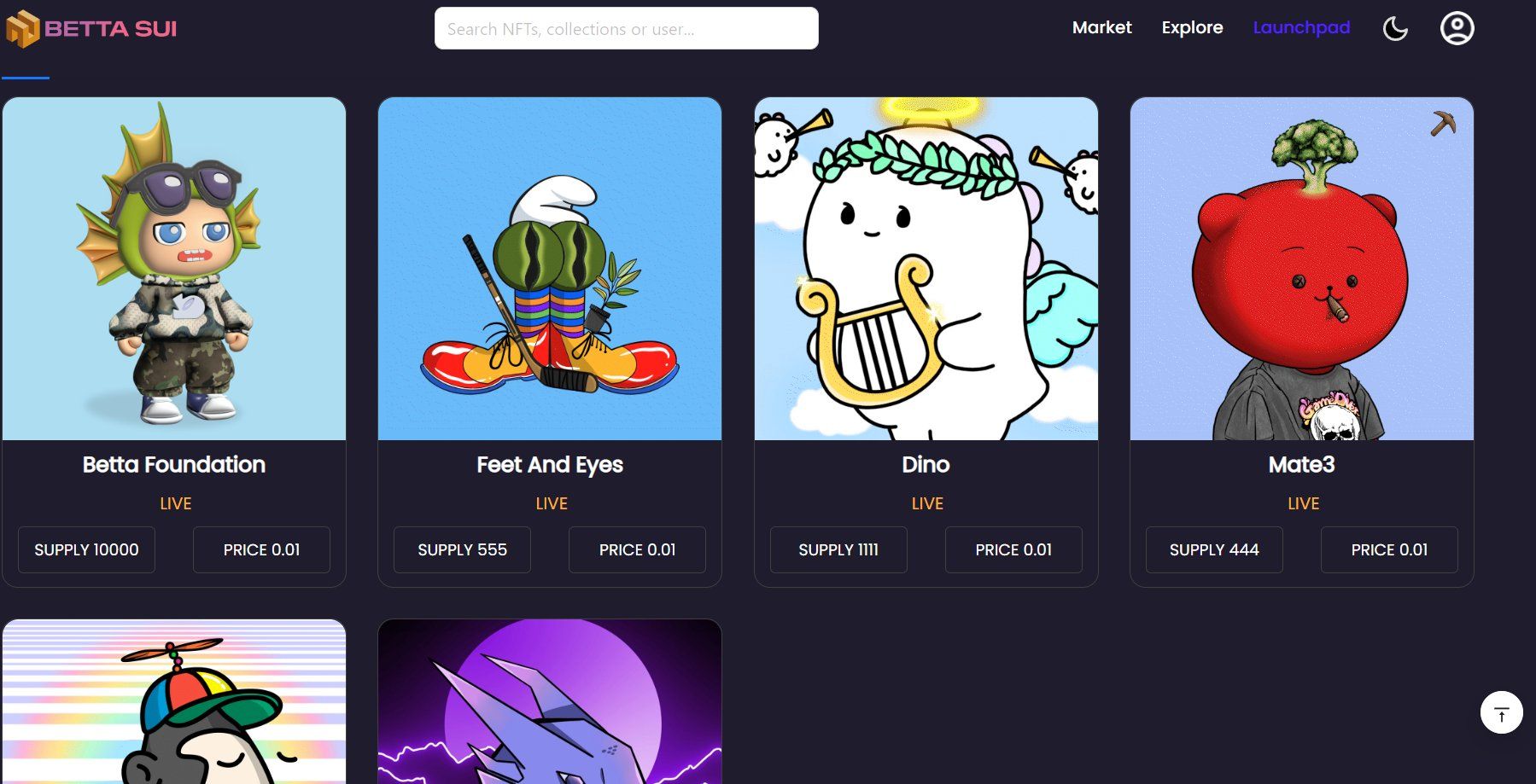 Top 10 NFT Marketplaces On Sui Blockchain