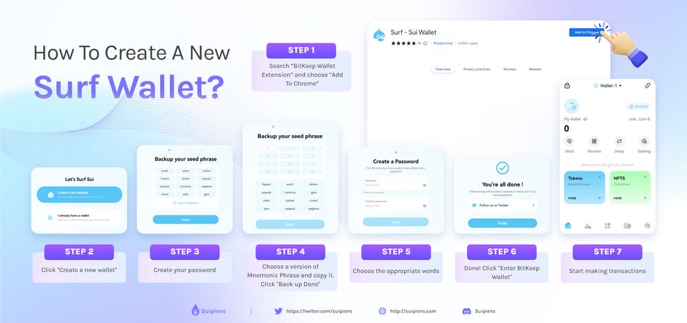 A Complete Guide To Use Surf Wallet