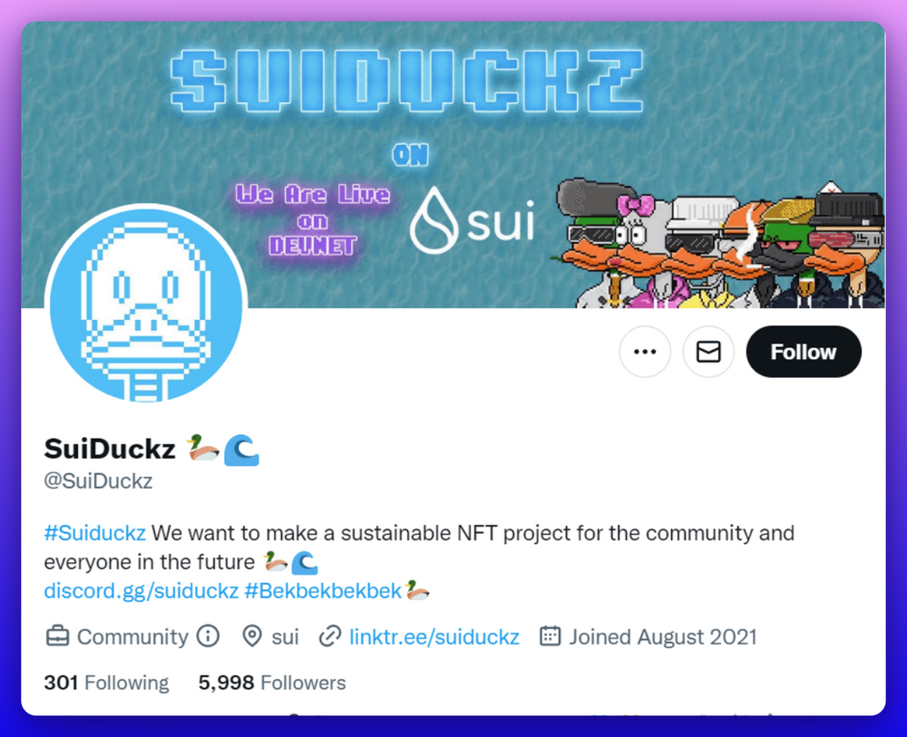 Top 10 NFT Projects On Sui Blockchain (Part 2)