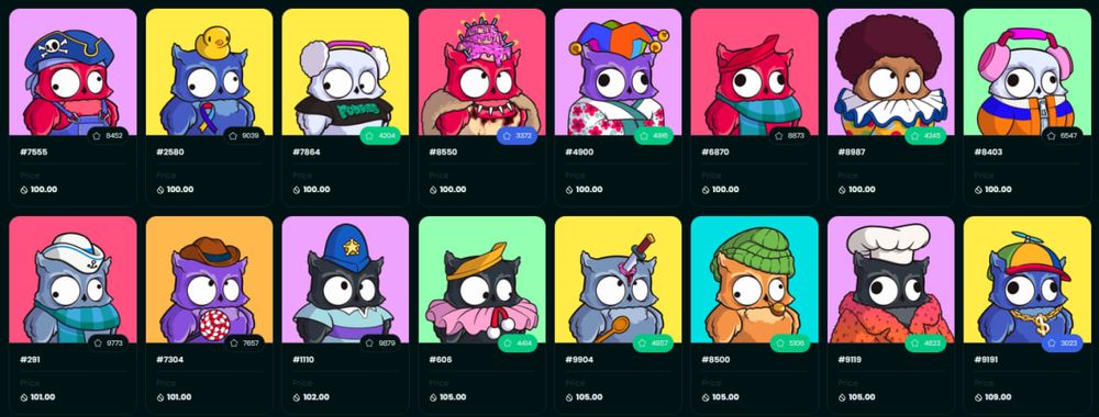 Top 10 Largest NFT Projects On Sui Blockchain (Latest Version)