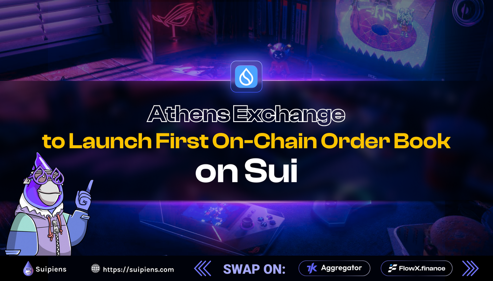 Athens Exchange to Launch First On-Chain Order Book on Sui