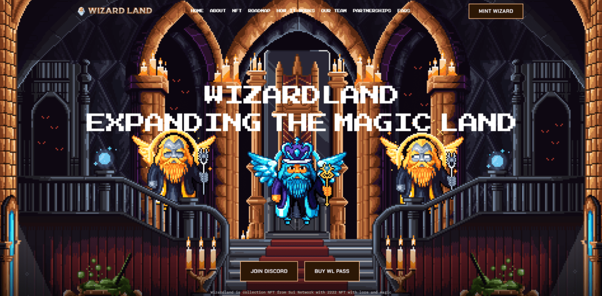 Wizard Land: Expanding the Magic Land On Sui Network